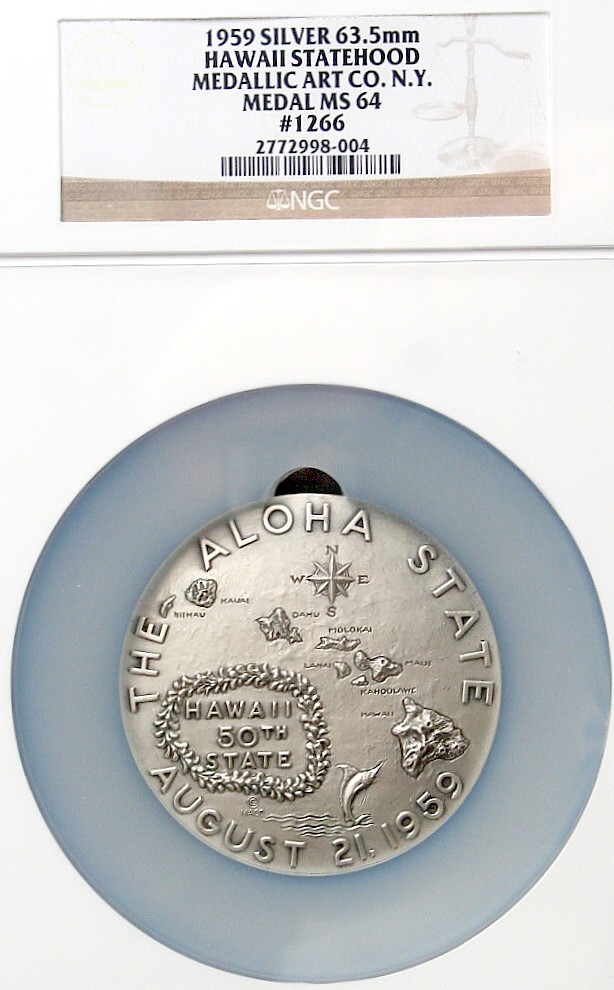 2MS-2 Coin Details - The Official Hawaii Statehood Medals
