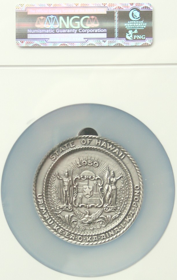 2MS-2 Coin Details - The Official Hawaii Statehood Medals