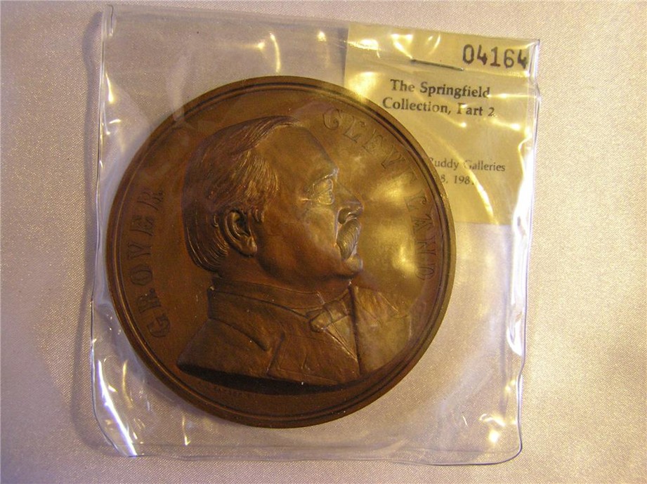 1885 Grover Cleveland - First Term Coin Details - - Collection - Presidential & Indian Peace Medals