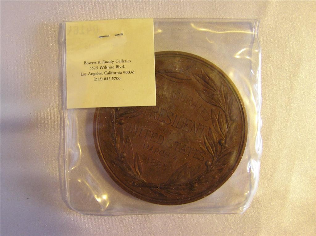 1885 Grover Cleveland - First Term Coin Details - - Collection - Presidential & Indian Peace Medals