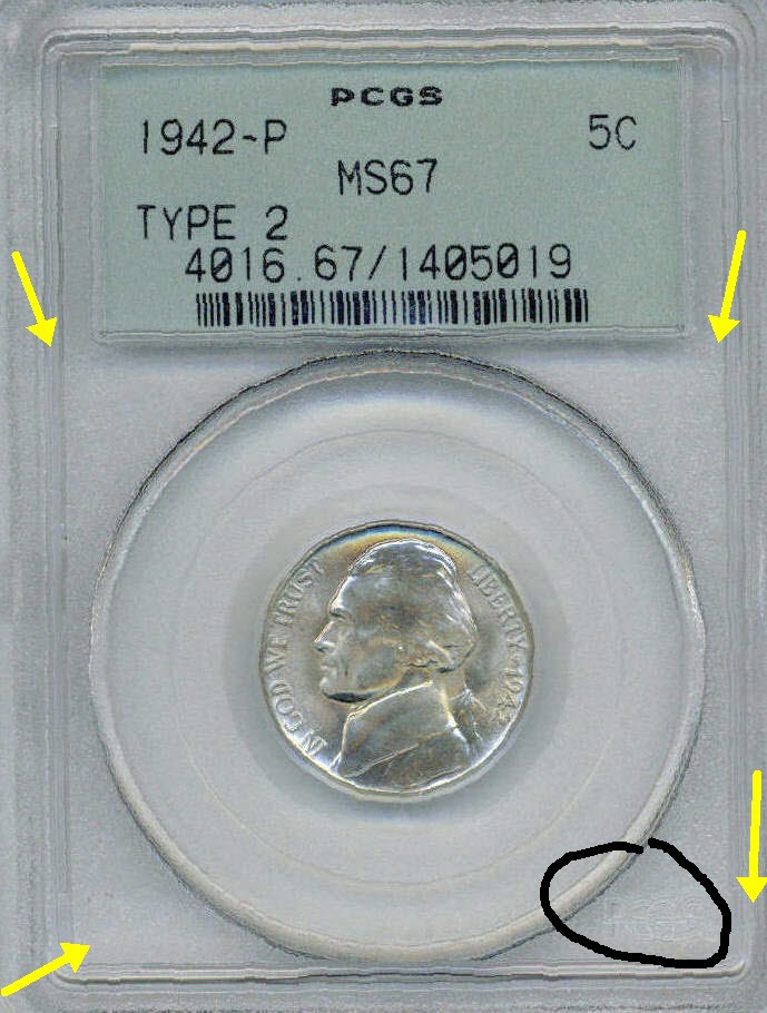 PCGS type 4 Coin Details - - Slabs - NGC, PCGS & ANACS Holder Types