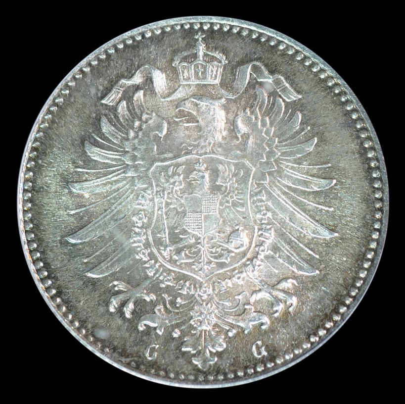 20 Pfennig (1873-1877) J.5, KM#5 Coin Details - Germany Empire Minor ...