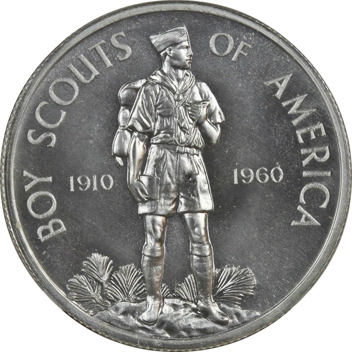 SC50C: "Boy Scouts 50th Anniversary Jamboree in CO Springs, CO" Coin ...