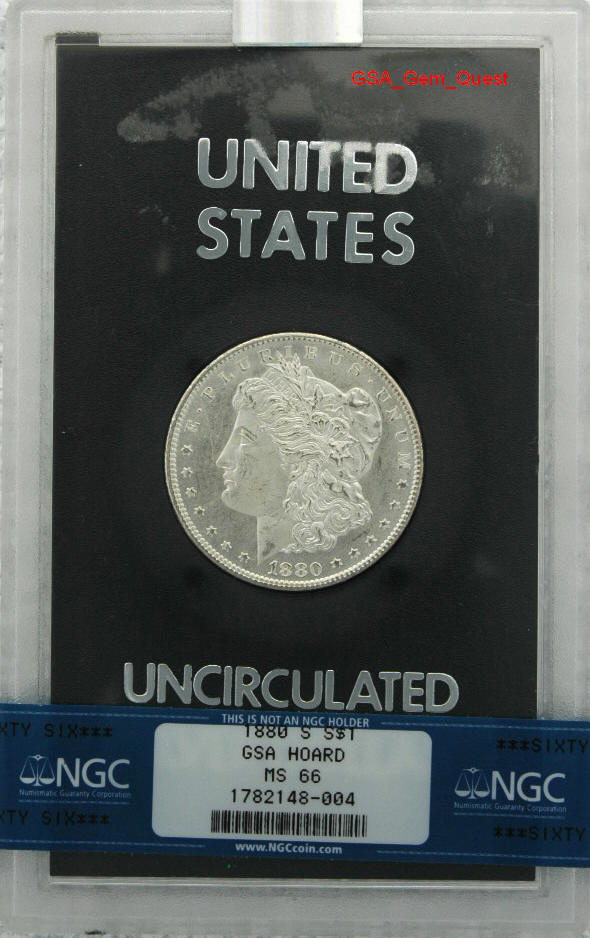 1880-S GSA HOARD Coin Details - The Newport Ridge Collection - GSA Non ...
