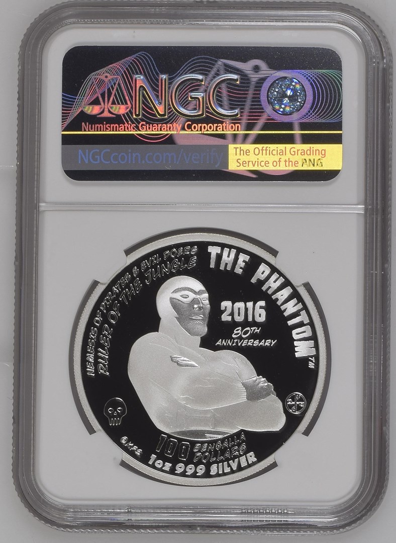 2016 Australia - Phantom - 1 oz Coin Details - Ultimate Superhero ...