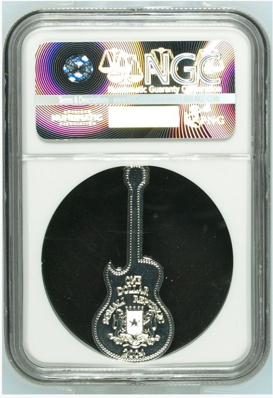 2004 Les Paul Coin Details - Somalia Guitars 2004, 2012