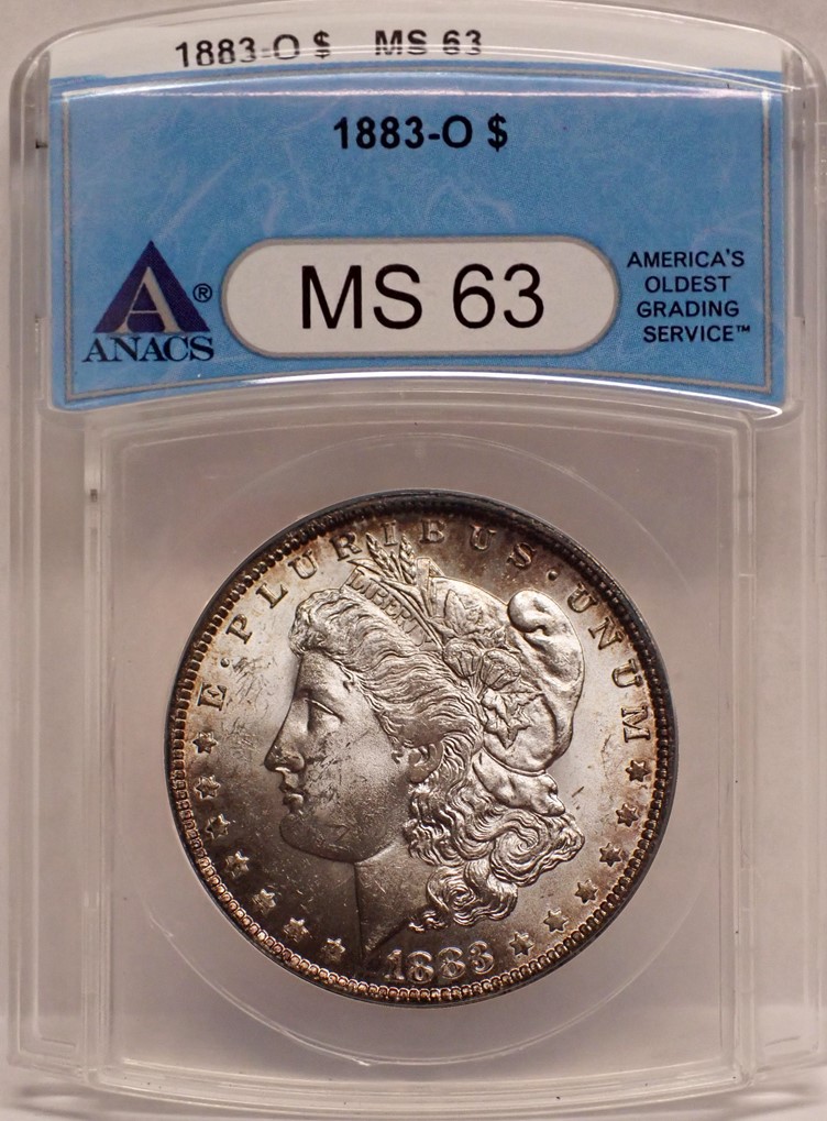 ANACS Slab Gen 7.2 Coin Details - 1 of Each Slab NGC PCGS ANACS w/Photos