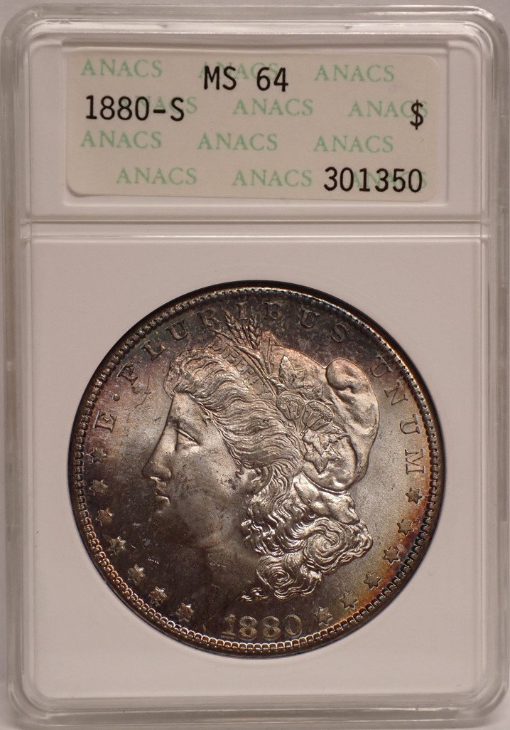 ANACS Slab Gen 3 Coin Details - 1 of Each Slab NGC PCGS ANACS w/Photos
