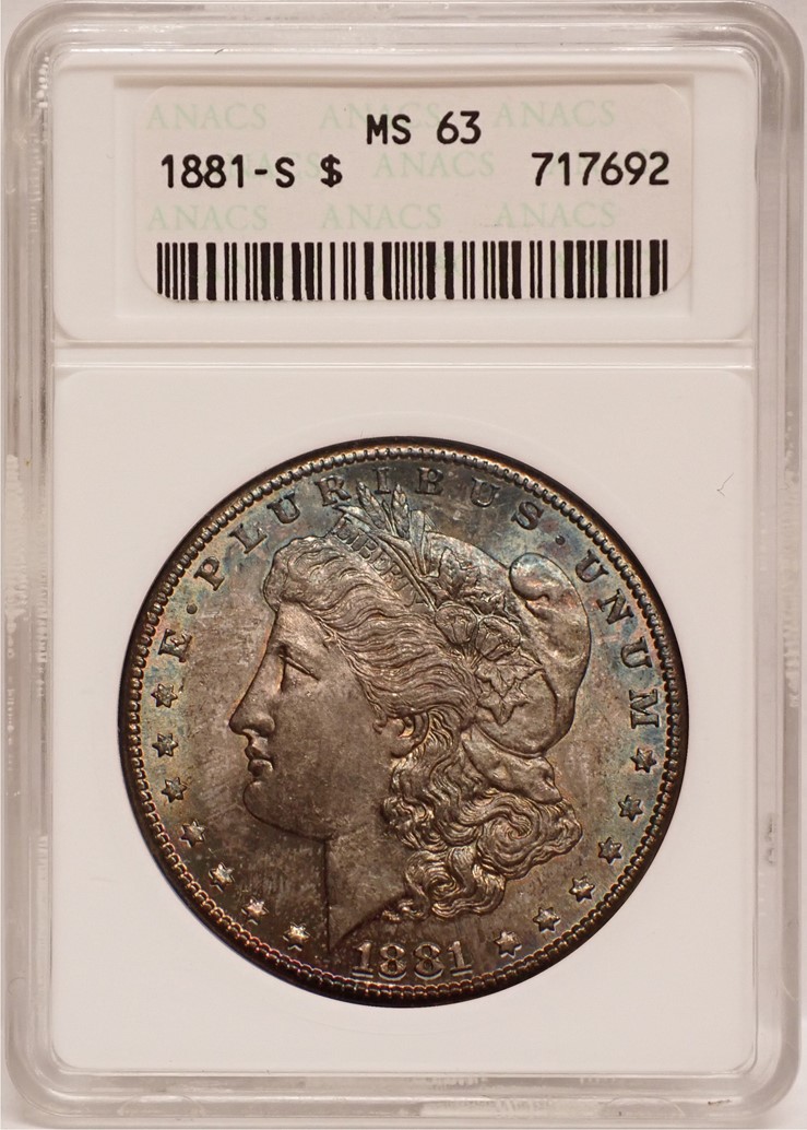 ANACS Slab Gen 5 Coin Details - 1 of Each Slab NGC PCGS ANACS w/Photos