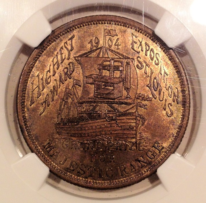 H-61-210 Coin Details - 1904 World Fair / LPE Tokens & Medals
