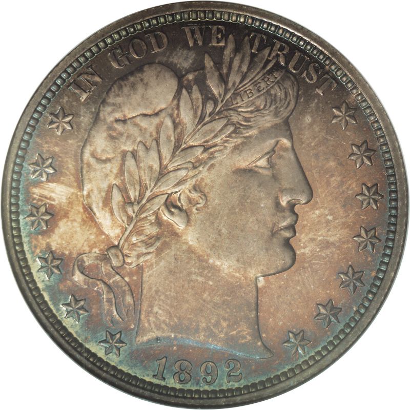 50C BARBER LIBERTY HEAD (1892-1915) Coin Details - Zakmar's basic type set