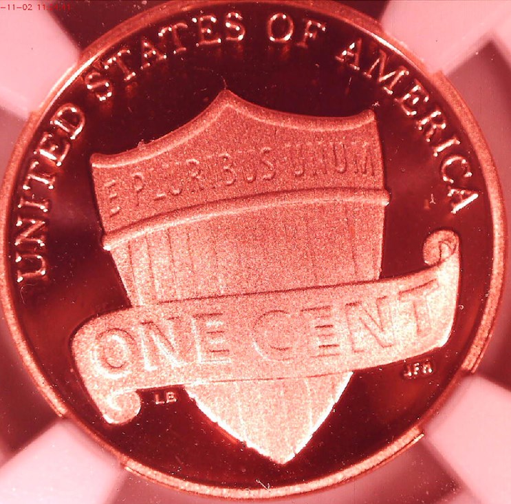 1C LINCOLN, SHIELD REVERSE (2010-DATE) Coin Details - Monomoy