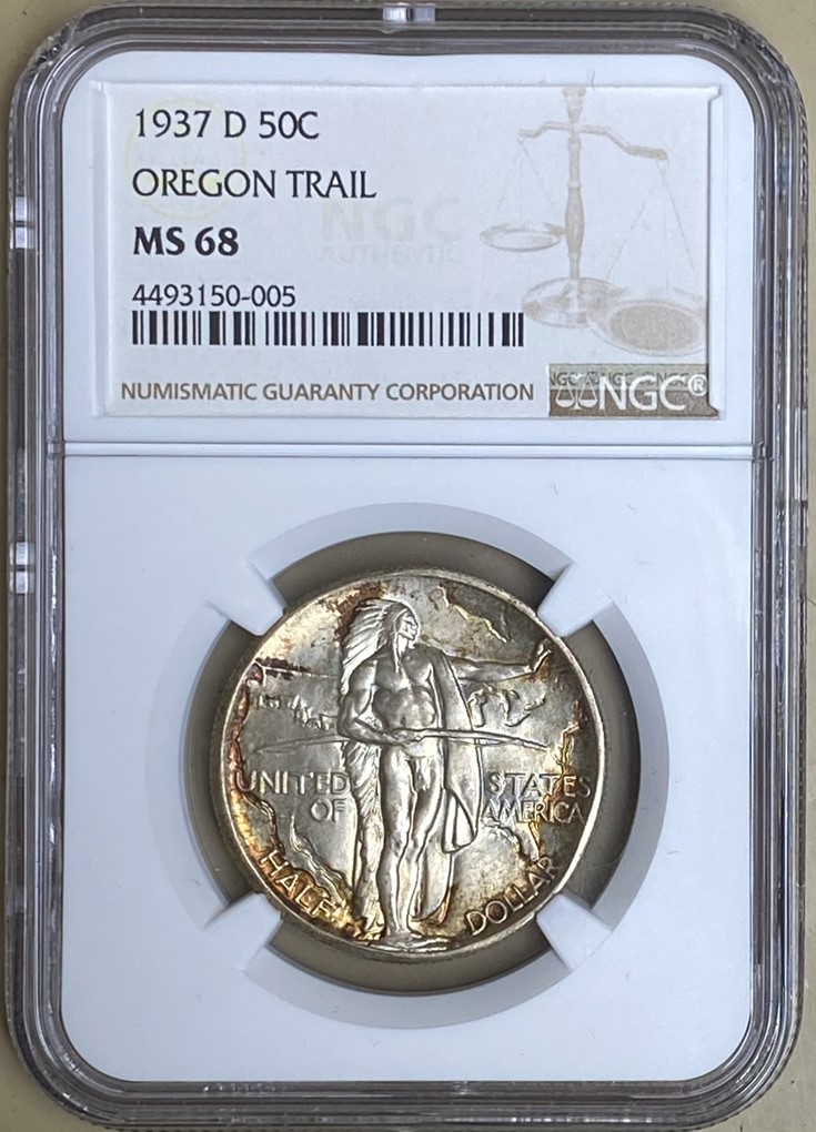 OREGON Coin Details - Silver Commemoratives 1892-1954, Type Set