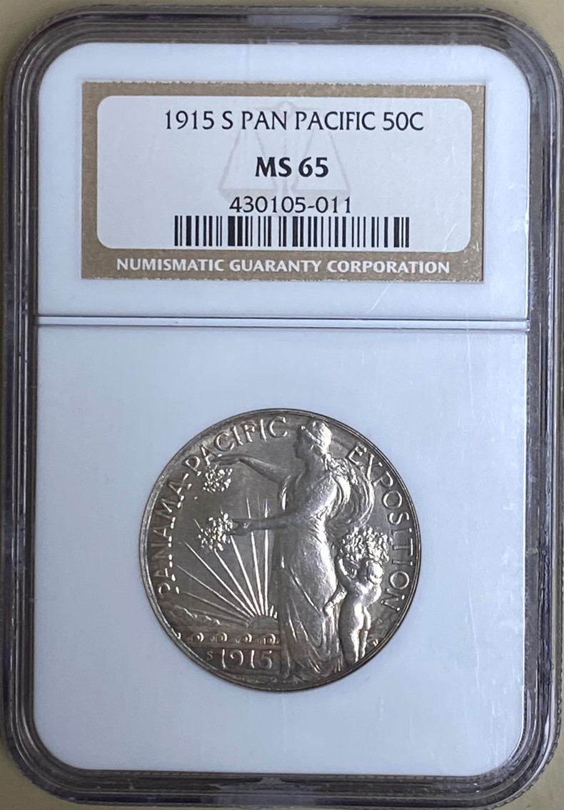 PANAMA-PACIFIC Coin Details - Silver Commemoratives 1892-1954, Type Set