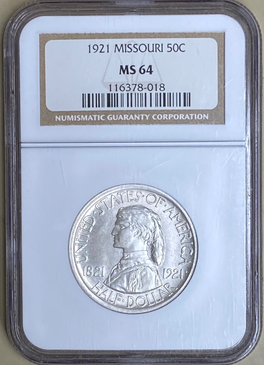 MISSOURI 1921 Coin Details - Early Commemoratives