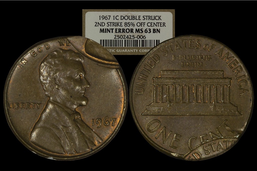 1967 Double Struck Coin Details - #1 Blunders