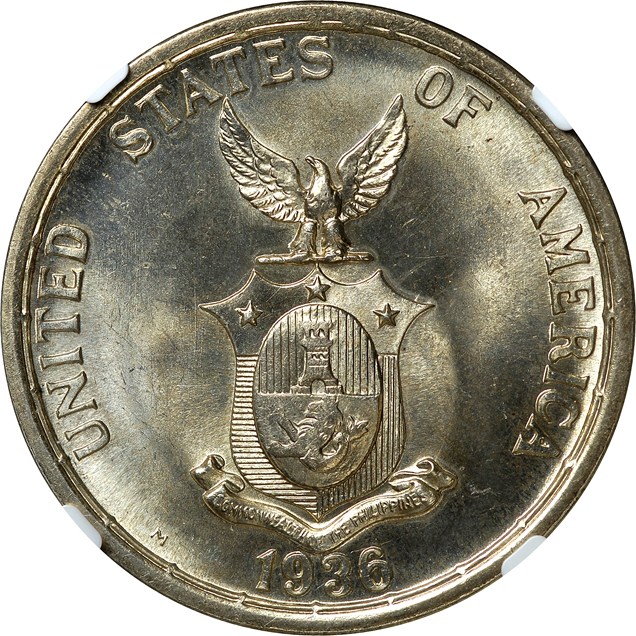Commonwealth Commemorative One Peso(Murphy-Quezon), 1936 Coin Details ...