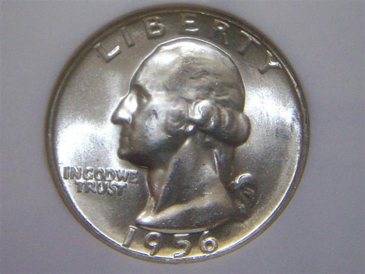 1956 Type-B Reverse Coin Details - 1956-1964 Type-B reverse Washington ...