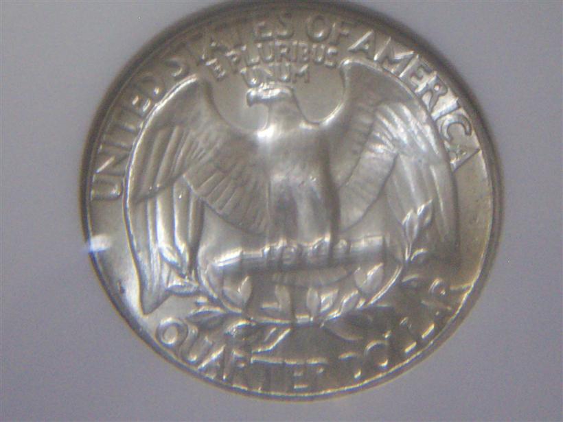 1964 Type-B Reverse Coin Details - 1956-1964 Type-B reverse Washington Quarters