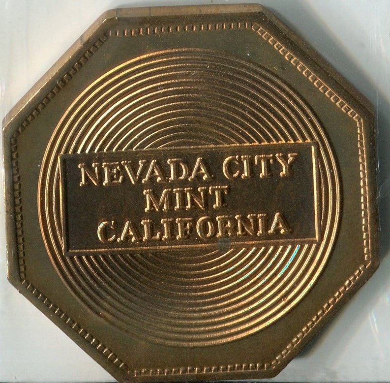 (J-EM6) Empire Mine, Grass Valley, California Coin Details - Nevada ...