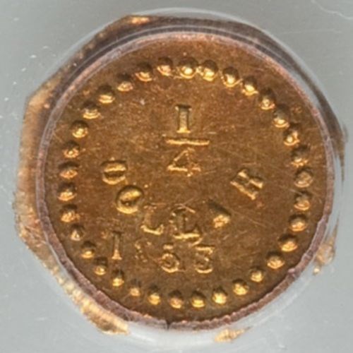 BG-102 Coin Details - California Pioneer Fractional Gold