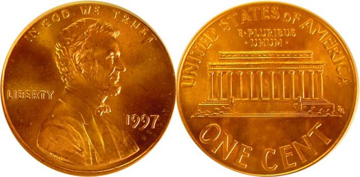 1997 DDO Double Ear Coin Details - rabbitracks Lincoln Cent Varieties