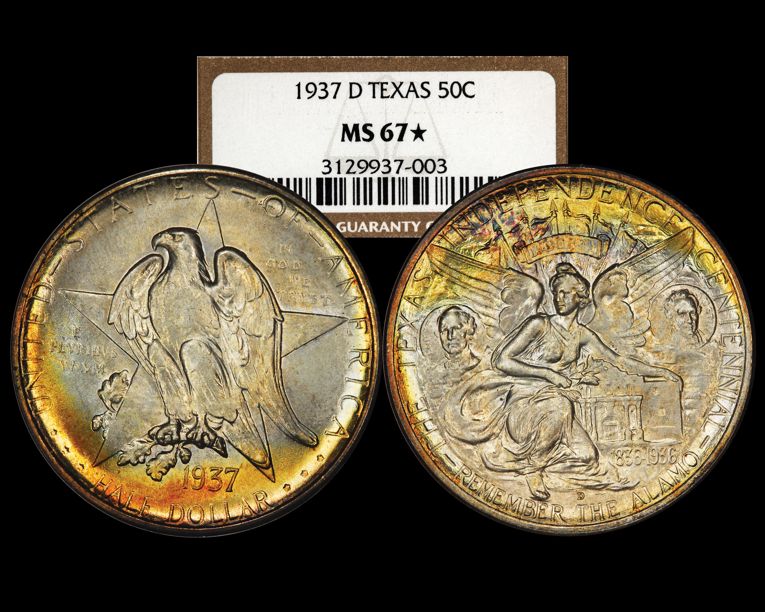 TEXAS 1937-D Coin Details - The Chippewa Collection