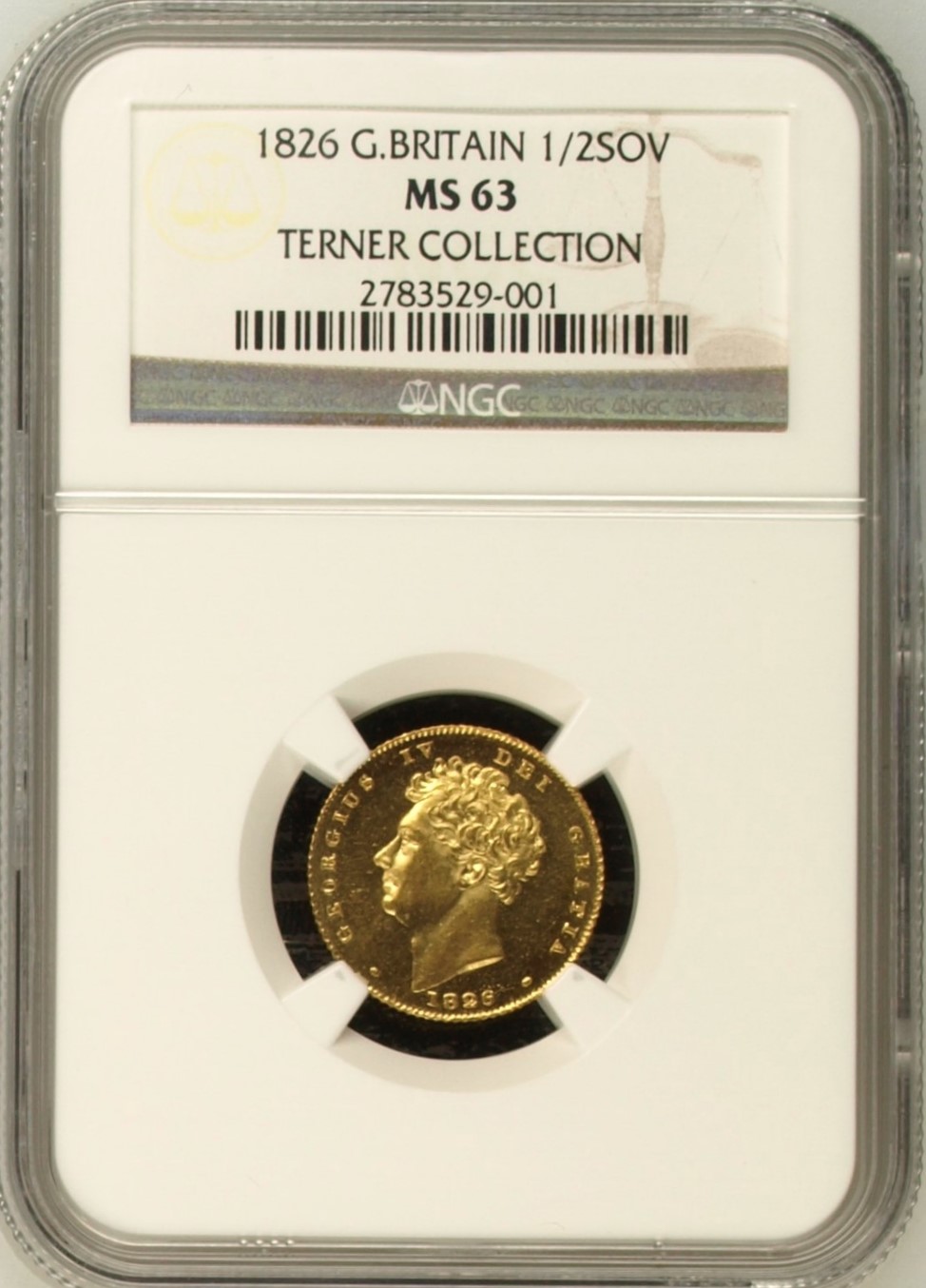 Coin Details - GREAT BRITAIN, KING GEORGE IV GOLD HALF-SOVEREIGNS 1821 ...