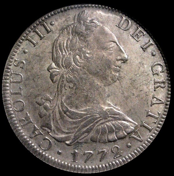 1772 Mexico City, inverted MF Coin Details - Amazing 8s -- Charles III ...