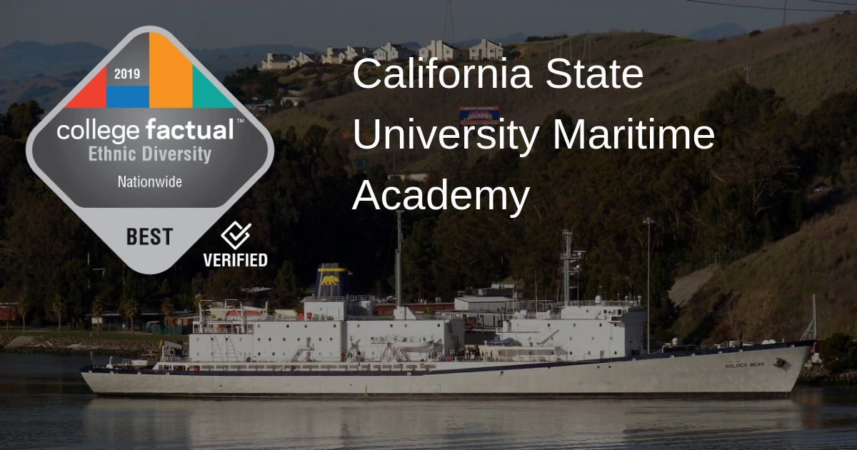Cal Maritime Earns National Recognition for Ethnic Diversity