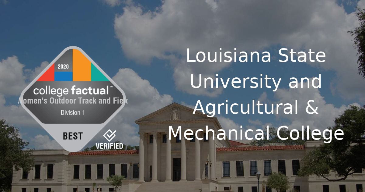 Louisiana State University and Agricultural & Mechanical College ...