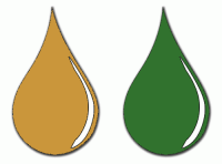 ColorCombo7927 with Hex Colors #CA963B #31722E