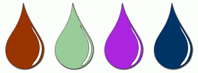 ColorCombo8147 with Hex Colors #993300 #99CC99 #AA25DD #003366