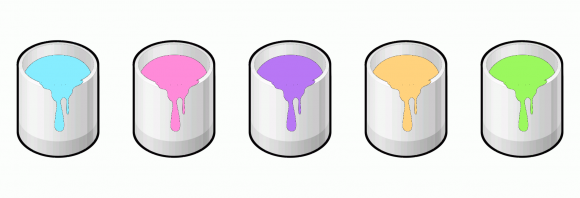 ColorCombo9013 with Hex Colors #86EDFF #FF8BD9 #B877F5 #FFD27D #9BF85E