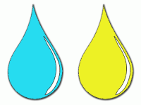 ColorCombo9900 with Hex Colors #26DCF0 #EDF125