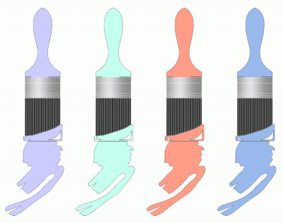 ColorCombo11422 with Hex Colors #CCCCFF #C4FFF0 #FF9D88 #9AB9EC