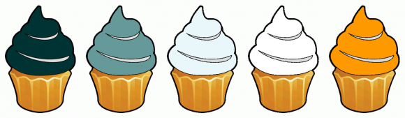 ColorCombo11438 with Hex Colors #003333 #669999 #E9F7FB #FFFFFF #FF9900