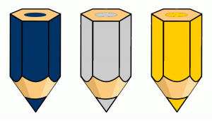 ColorCombo11920 with Hex Colors #003366 #CCCCCC #FFCC00