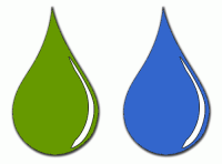 ColorCombo3160 with Hex Colors #669900 #3366CC