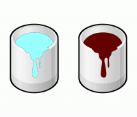 ColorCombo3214 with Hex Colors #99FFFF #660000