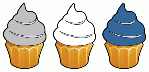 ColorCombo14439 with Hex Colors #C0C0C0 #FFFFFF #336699