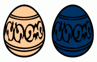 ColorCombo3736 with Hex Colors #FFCC99 #003366