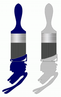 ColorCombo3787 with Hex Colors #000066 #C0C0C0