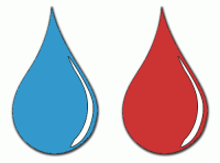 ColorCombo4217 with Hex Colors #3399CC #CC3333