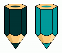 ColorCombo4251 with Hex Colors #003333 #009999