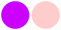 ColorCombo4422 with Hex Colors #CC00FF #FFCCCC