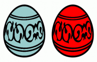 ColorCombo4438 with Hex Colors #99CCCC #FF0000