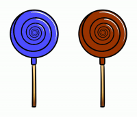 ColorCombo4443 with Hex Colors #4D4DFF #993300