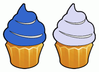 ColorCombo4644 with Hex Colors #3366CC #D9D9F3