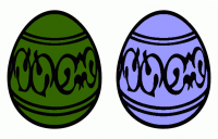 ColorCombo4676 with Hex Colors #336600 #9999FF